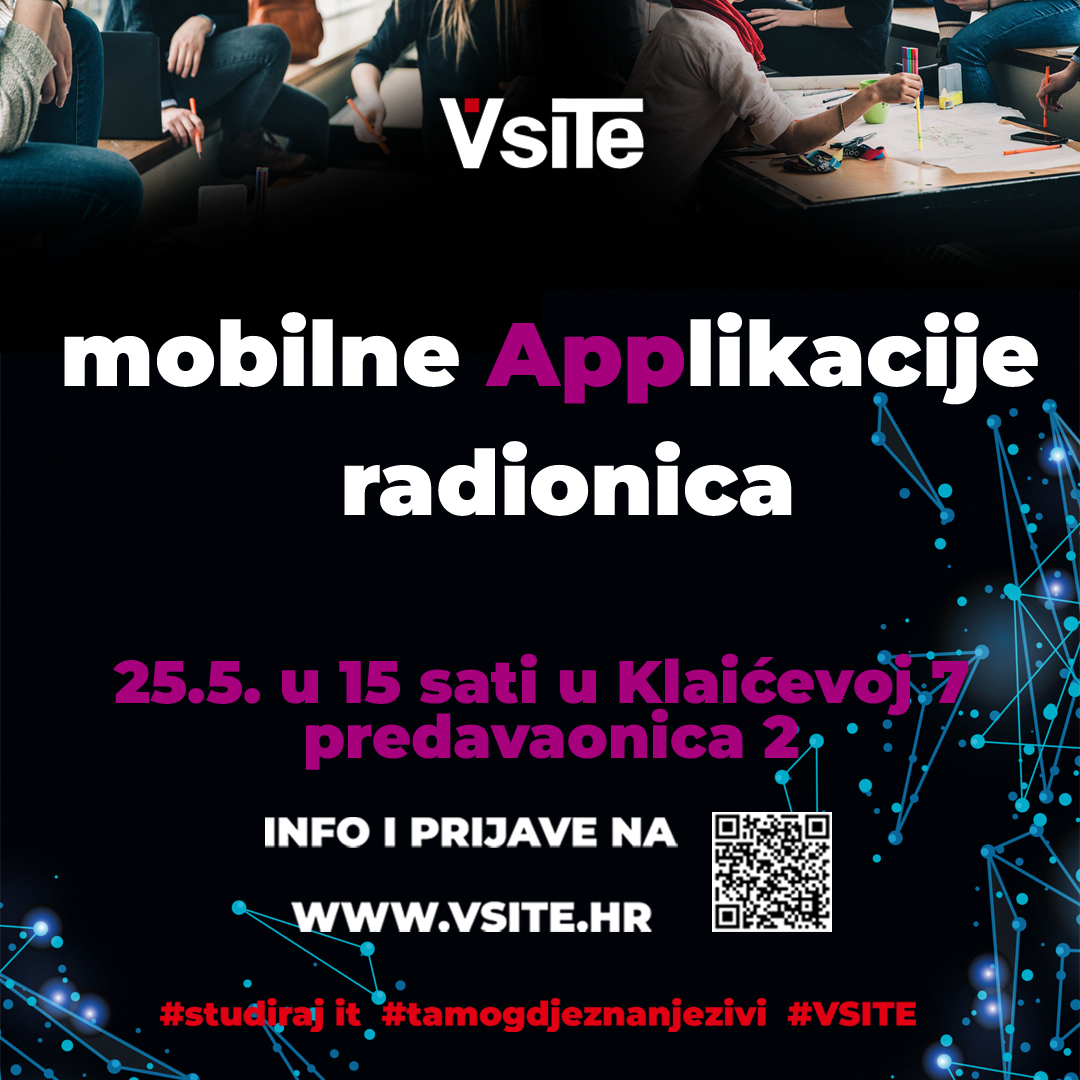 Radionica - Mobilne aplikacije | Veleučilište suvremenih informacijskih tehnologija
